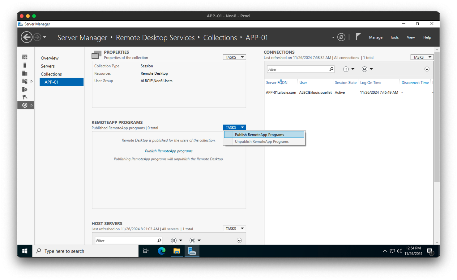How to Publish a Remote Application using Windows Server RDS [LaswitchTech]
